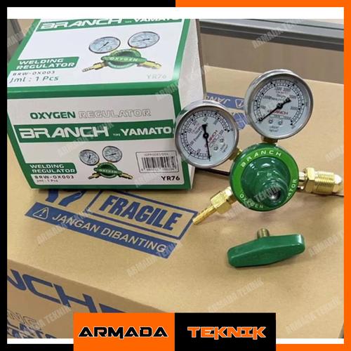 Jual Regulator Las Oksigen Branch Regulator Las Oxygen Yamato - Kota ...