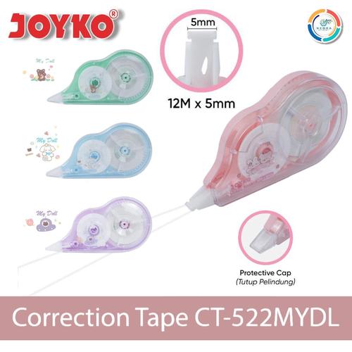 Jual Joyko Correction Tape CT-522 MYDL Pita Koreksi Tipe-X | @1Pcs ...