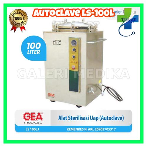 Jual AUTOCLAVE GEA LS-100L / AUTOCLAVE 100 LITER / autoklaf LS100L alat ...