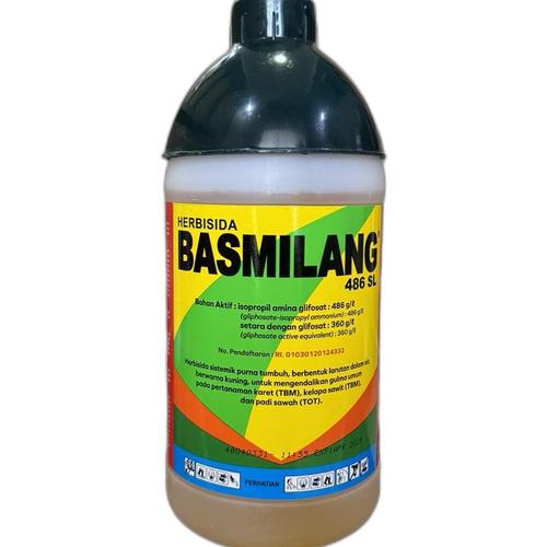 Jual HERBISIDA BASMILANG 486 SL 1 LITER/RACUN SISTEMATIK GULMA LEBAR ...