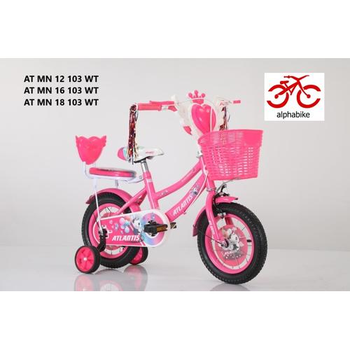 Jual SEPEDA MINI 12 16 18 ATLANTIS 103 WT MUSIK SEPEDA ANAK PEREMPUAN ...