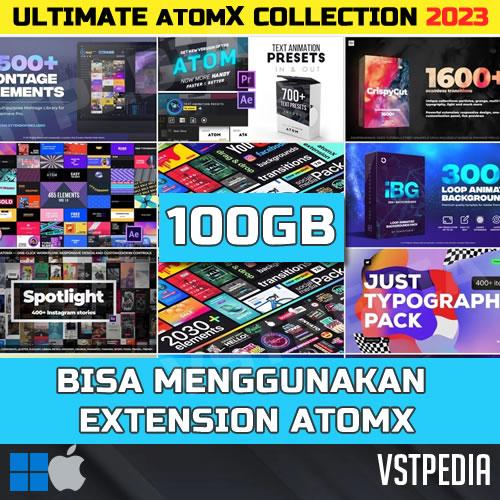 Jual AtomX pack template collection update 2024 untuk After effect/premiere - Kab. Situbondo ...
