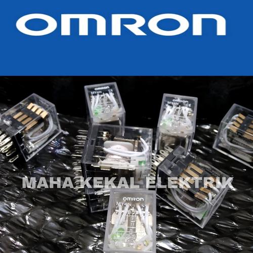 Jual relay omron tipe my4n 12vdc 14 kaki 5A/relay omron/relay my4/relay ...