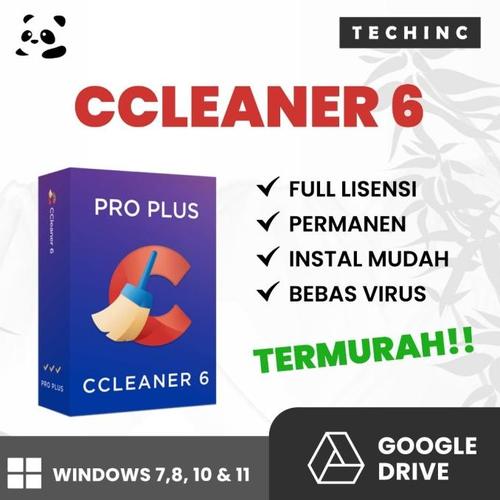 Jual CCleaner 6 Pro Plus Full Version Permanen Premium, Mempercepat PC untuk Gaming dan Bekerja ...