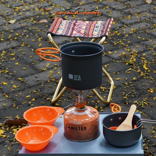 Jual Dhaulagiri Cooking set DH 100 nesting modern anti lengket camping ...