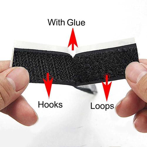 Jual lakban velcro Hook and Loop Magic Nilon Sticker/prepet/velcro ...