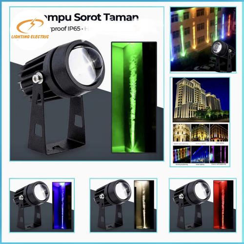Jual Lampu Taman Sorot Pohon Gedung Fokus Led spotlight 15W 15 Watt ...