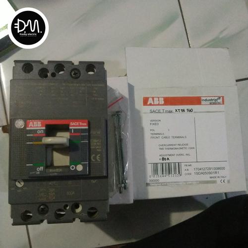 Jual ABB MCCB 3P XT1N 160 80A 36Ka XT1N 160 80-800A - Jakarta Pusat ...