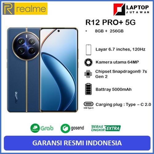 Jual Realme R12 PRO+ 5G 8GB 256GB NAVIGATOR BEIGE/SUBMARINE BLUE GRANSI ...