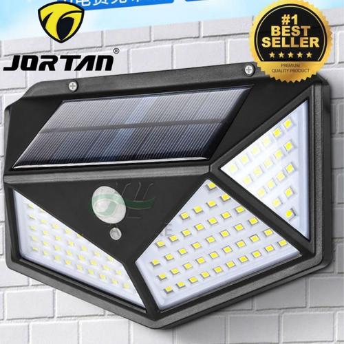 Jual [ GARANSI 1 TAHUN ] JORTAN lampu sensor light 100 LED lampu solar ...
