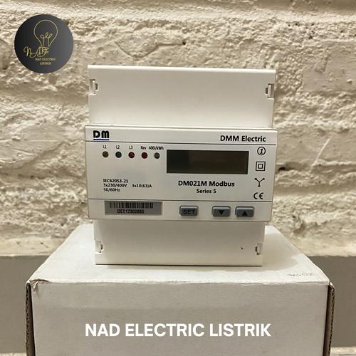 Jual KWH METER DIGITAL 3 Phase DMM Electric DM021M Modbus Series 5 ...
