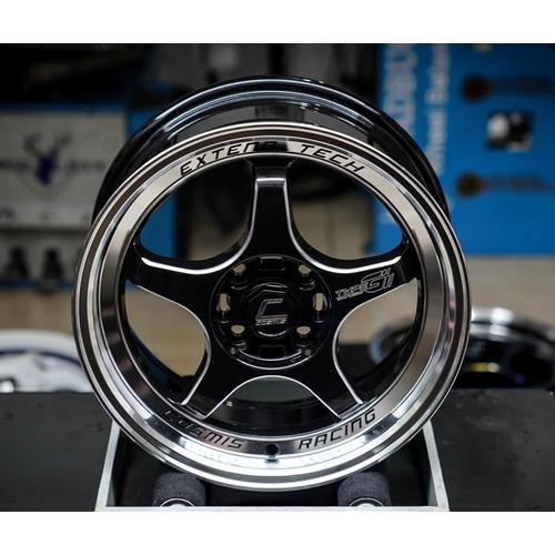 Jual VELG SAMLONG COSMIS R15" PCD 4x100 LEBAR 6.5 ET 42 WARNA GLOSS BLACK - VELG MOBIL TIE ROD ...