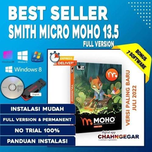 Jual Smith Micro Moho Pro 13.5 versi 2022 Full Version Aktif Permanent ...