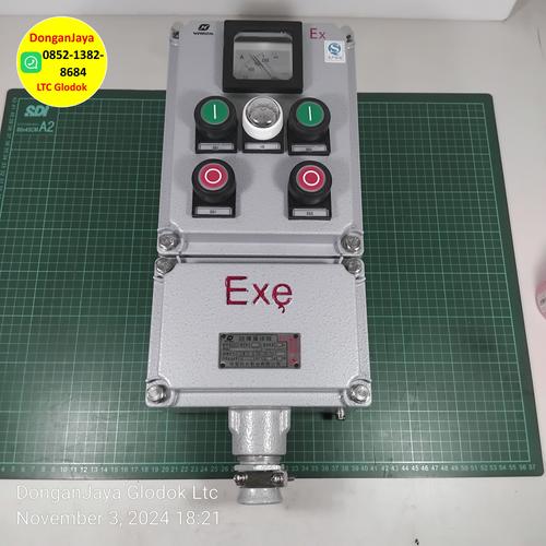 Jual Warom LCS local control station BZC53 220vac A4B1D1G Start Stop on ...