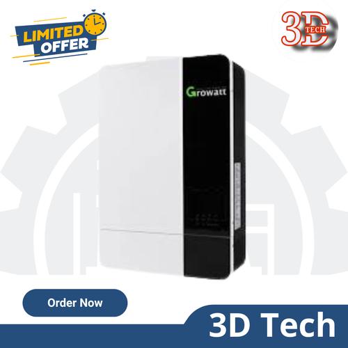 Jual Growatt Spf5000Es 5Kw Off Grid Solar Inverter 48V Lithium Battery - Jakarta Barat - 3D Tech ...