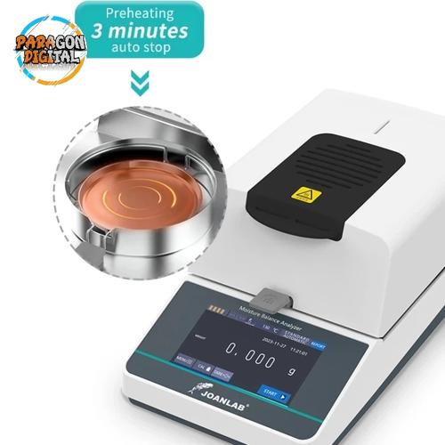 Jual Halogen Moisture Analyzer Joanlab 110g 0.01g Meter Lab MBA1102 ...