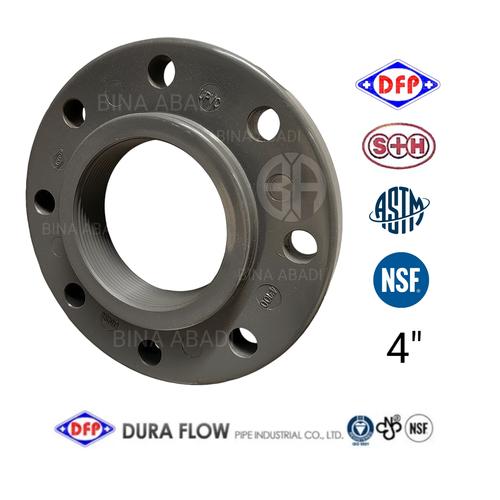 Jual One Piece Flange Upvc Fipt Drat Dalam Sch 80 Ansi/Astm Size 4 Inch ...