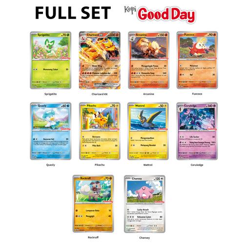 Jual Full Set kartu Pokemon Good day TCG Indonesia Kartu Promo kopi ...