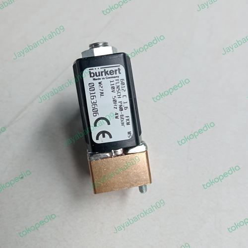 Jual solenoid valve BURKERT 6012 C 1,6 FKM MS FLNSCH PN0-6BAR 110V 50Hz ...