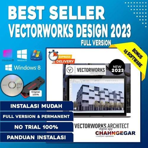 Jual Vectorworks 2023 Full Version Software rangkaian desain Sketsa 2D/3D | Download Aplikasi ...