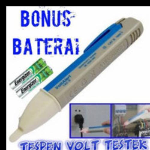 Jual TESPEN BUNYI / SENSOR LAMPU DETECTOR VOLTASE TANPA SENTUH ...