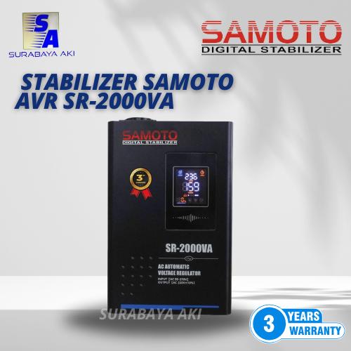 Jual Stabilizer SAMOTO AVR Stabilizer Relay Type SR2000 VA Relay ...