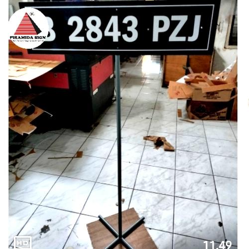 Jual papan rambu 75x20 t120cm tulisan 1 muka custom - Kota Surabaya ...