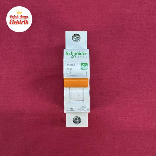 Jual Schneider Electric NEW DOMAE MCB 25A 1P 6KA - DOMF01125 - Kota Tangerang - Pojok Jaya ...