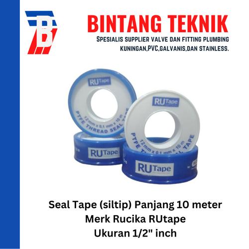 Jual Sealtape (Siltip) Rucika 1/2" inch Panjang 10 Meter - Jakarta ...