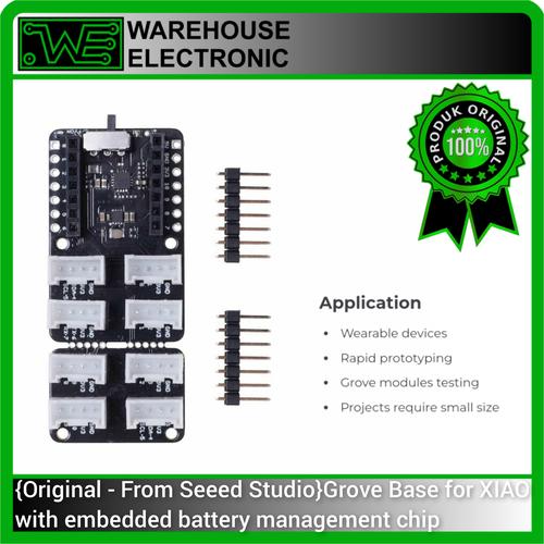 Jual Grove Base for XIAO with Embedded Battery Management Chip ...