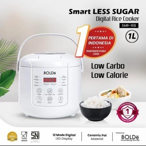 Jual Bolde Magic Com Low Carbo/Less Sugar Inner Pot Stainless - Kota ...