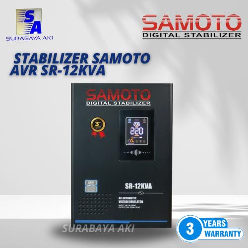 Jual Stabilizer SAMOTO AVR Stabilizer Relay Type SR12000 VA Relay ...
