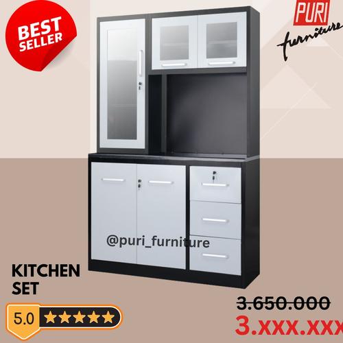 Jual kitchen set minimalis metal IMPORTA IMP KC-001 (FR242) - Kota ...