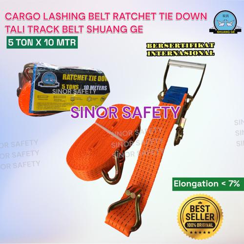 Jual Ratchet Tie Down Tali Track Belt Pengikat Barang Cargo Lashing ...