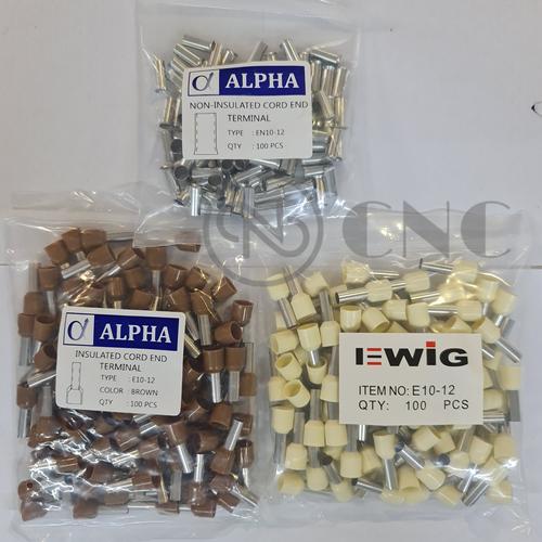 Jual scun ferrules / skun ferrules cord end terminal 10 mm - polos ...