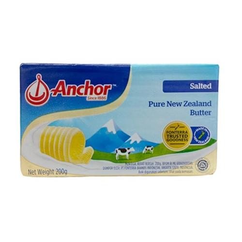 Jual Anchor Butter Salted 200gr Mentega Asin New Zealand NZ - Jakarta ...