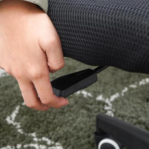 Jual (Ihome) Informa Zidan Kursi Kantor Sandaran Rendah - Hitam Tempat ...