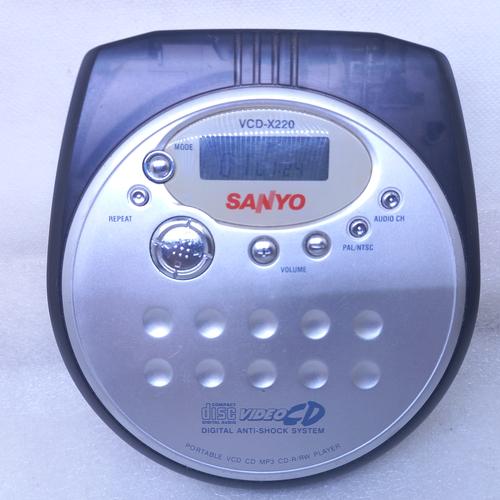 Jual Discman Sanyo VCD-X220 VCD audio CD player portable - Jakarta ...