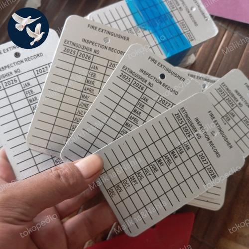 Jual Fire Extinguisher Inspection Tags, Four Year, Metal, 2025-2028 - Jakarta Selatan - Malikha ...
