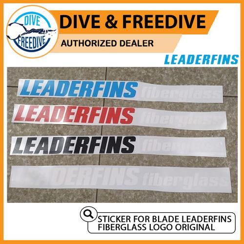 Jual Sticker For Blade Long Fin Leaderfins Fiberglass Logo Selam 1 ...