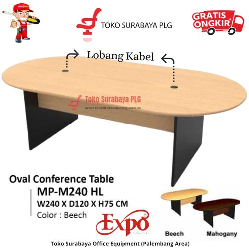 Jual Oval Conference Table EXPO MP M240 HL Meja Meeting Meja Rapat Oval ...
