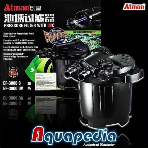 Jual Atman EF-3000 Pressure Filter w/UVC - Jakarta Pusat - AQUAPEDIA ...