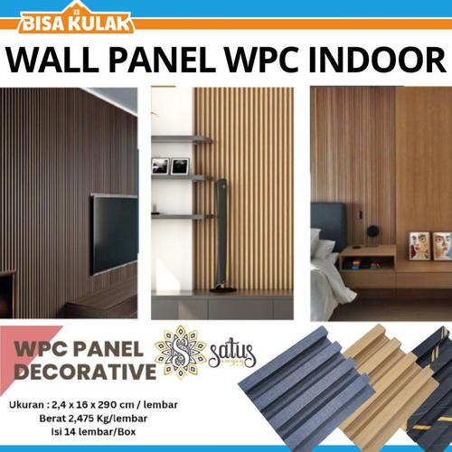 Jual WPC WALL PANEL WALL PANEL PVC WPC DINDING DECORATIVE PER LEMBAR ...