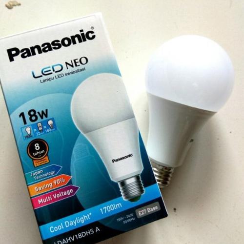 Jual Lampu led 18w 18 watt panasonic led bulb 18 watt led plafon - BULB ...