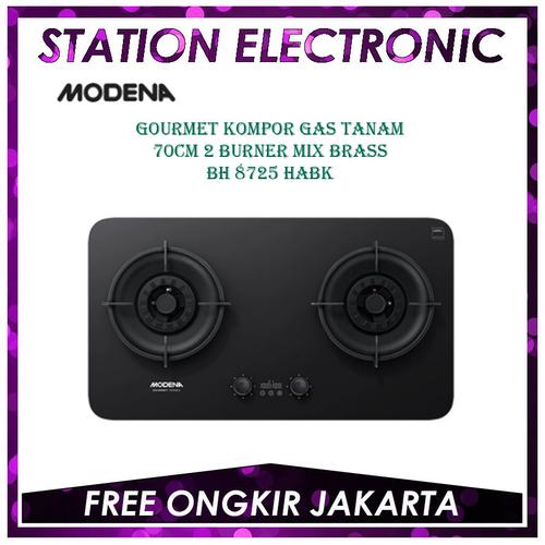 Promo Kompor Gas Tanam Modena BH 8725 HABK 2 Tungku BH-8725HABK Cicil 0 ...