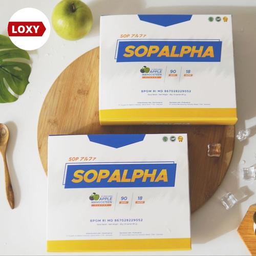 Promo Sopalpha 2 Box SOP Alpha Bioboost Original - 1 Box - Kota Depok ...