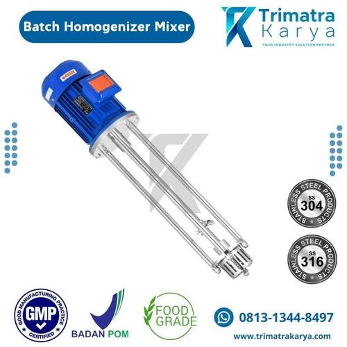 Jual Homogenizer high shear Kapasitas 500Ltr - Circular Hole - Kab. Bandung Barat - CV TRIMATRA ...