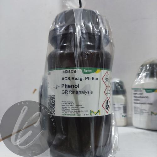 Jual PHENOL / MERCK FENOL PRO ANALIS 100206 / Hydroxybenzene / Carbolic ...