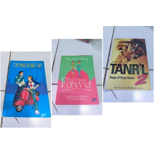 Jual Novel Tanril siege of Kong Naum Best friend forever One million girls - tanril seige - Kota ...