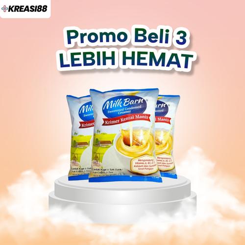 Jual Susu Krimer Kental Manis SKM Milk Barn 1Kg - Kab. Sidoarjo ...
